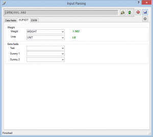 What are the settings for Mettler Toledo PS scales using serial connection? | Pocket Programs