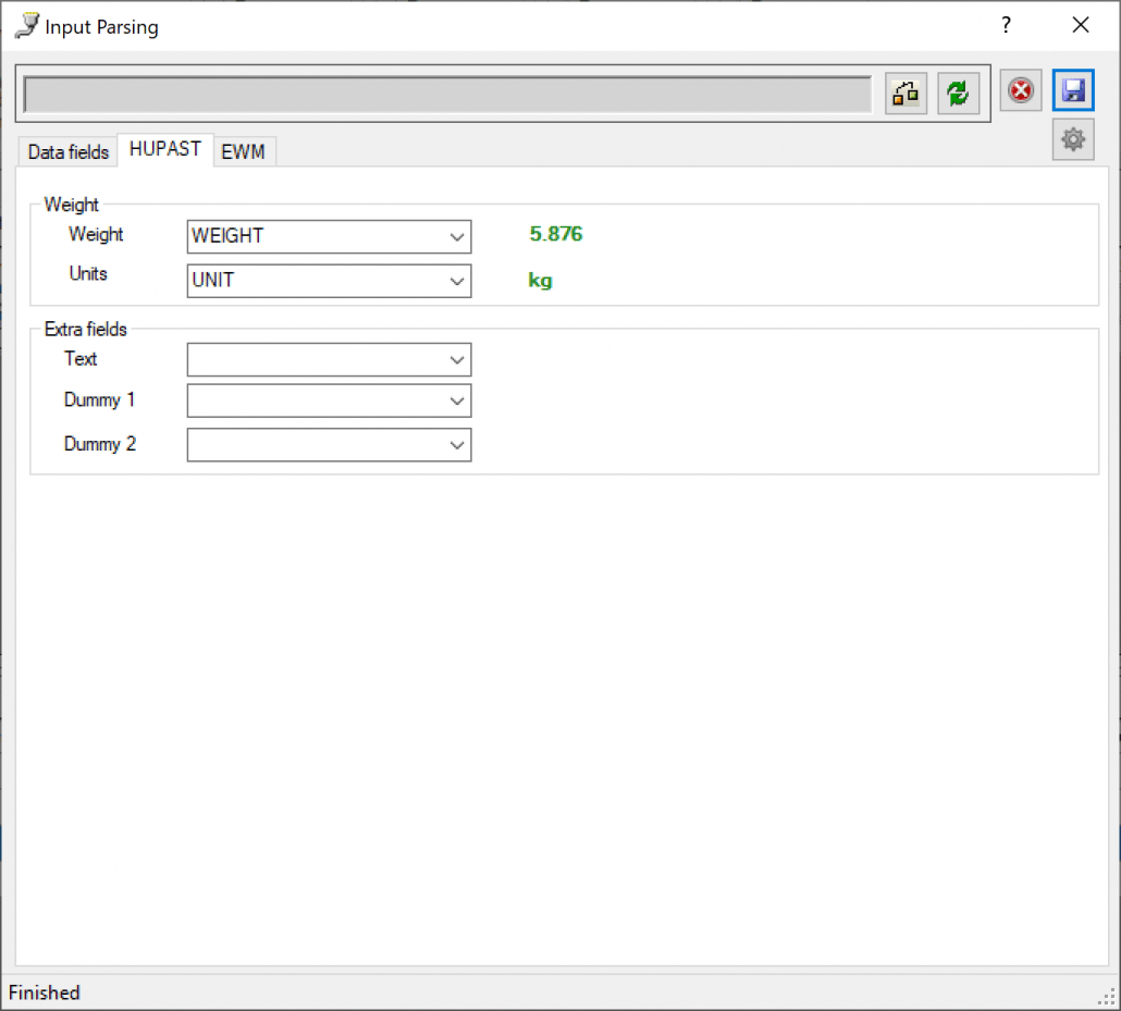 CAS MWP Scale settings for ERP-Scale | Pocket Programs